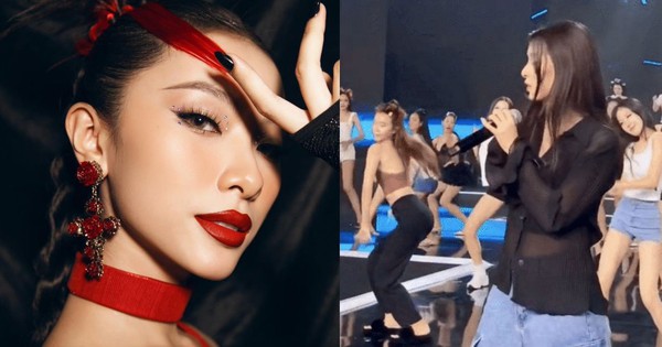 Dù thí sinh Miss Grand đang make-up, nhưng trả bài vũ đạo của 'Kim Dung 079' khiến ai cũng chú ý!